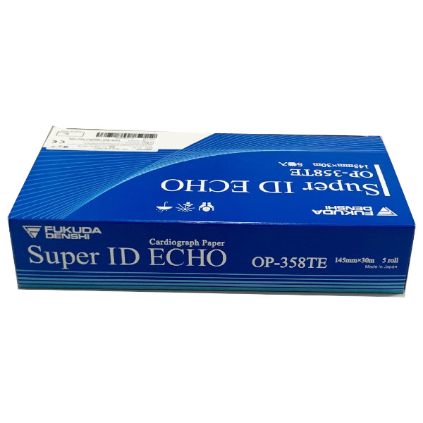 【楽天市場】【送料無料】フクダ電子株式会社心電計用記録紙 Super ID ECHO OP-358TE 145/30M 5巻(幅145mm×長さ30m)【ドラッグピュア楽天市場店】【RCP ...