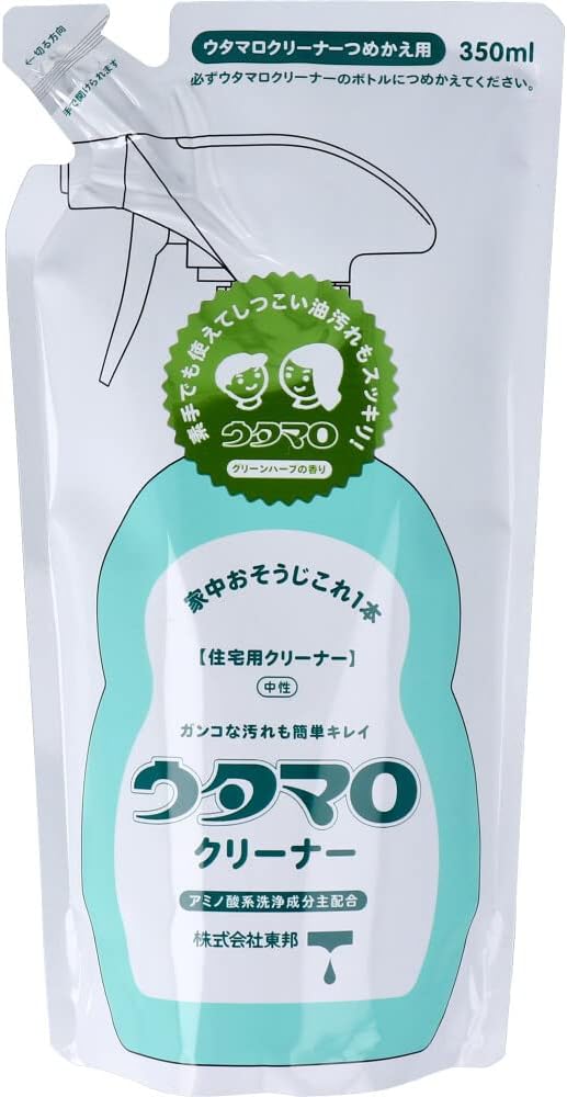 【楽天市場】【メール便可】ウタマロクリーナー詰替350ml 【4904766130246】【ウタマロ】：ドラッグWAKUWAKU