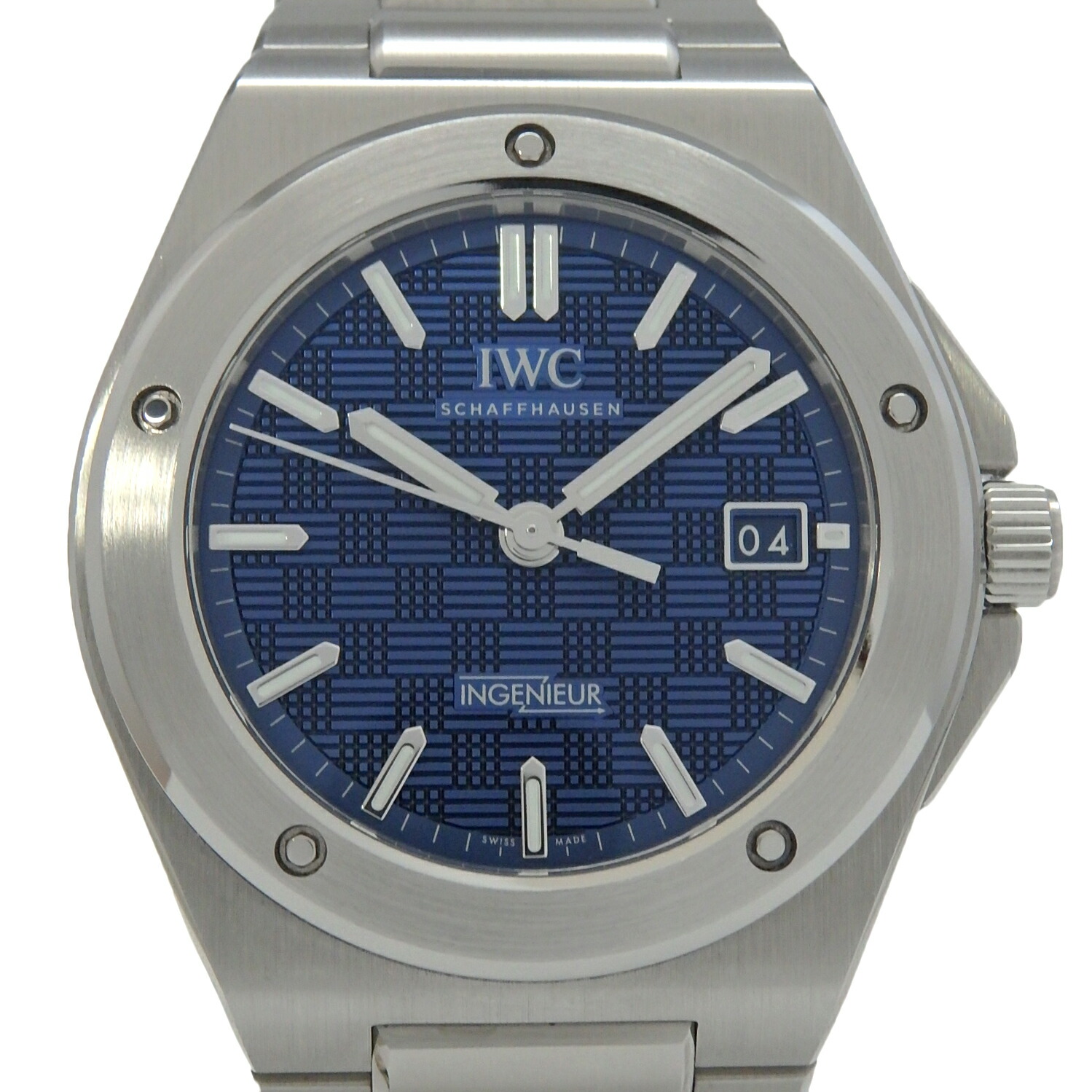 【楽天市場】IWC インジュニア オートマティック 40 IW328907 メンズ オートマ 青文字盤 【中古】【DS KATOU】：DS KATOU