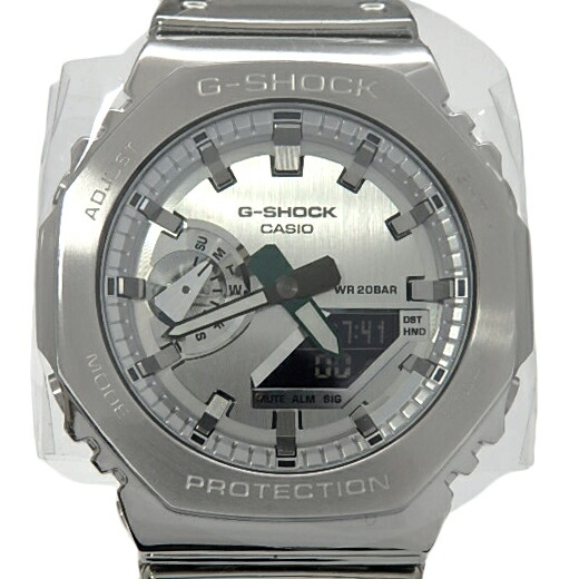 【楽天市場】カシオ G-SHOCK 2100シリーズ アナログデジタル GM-2100YM-8AJF 5611 クォーツ メンズ デジタル ...