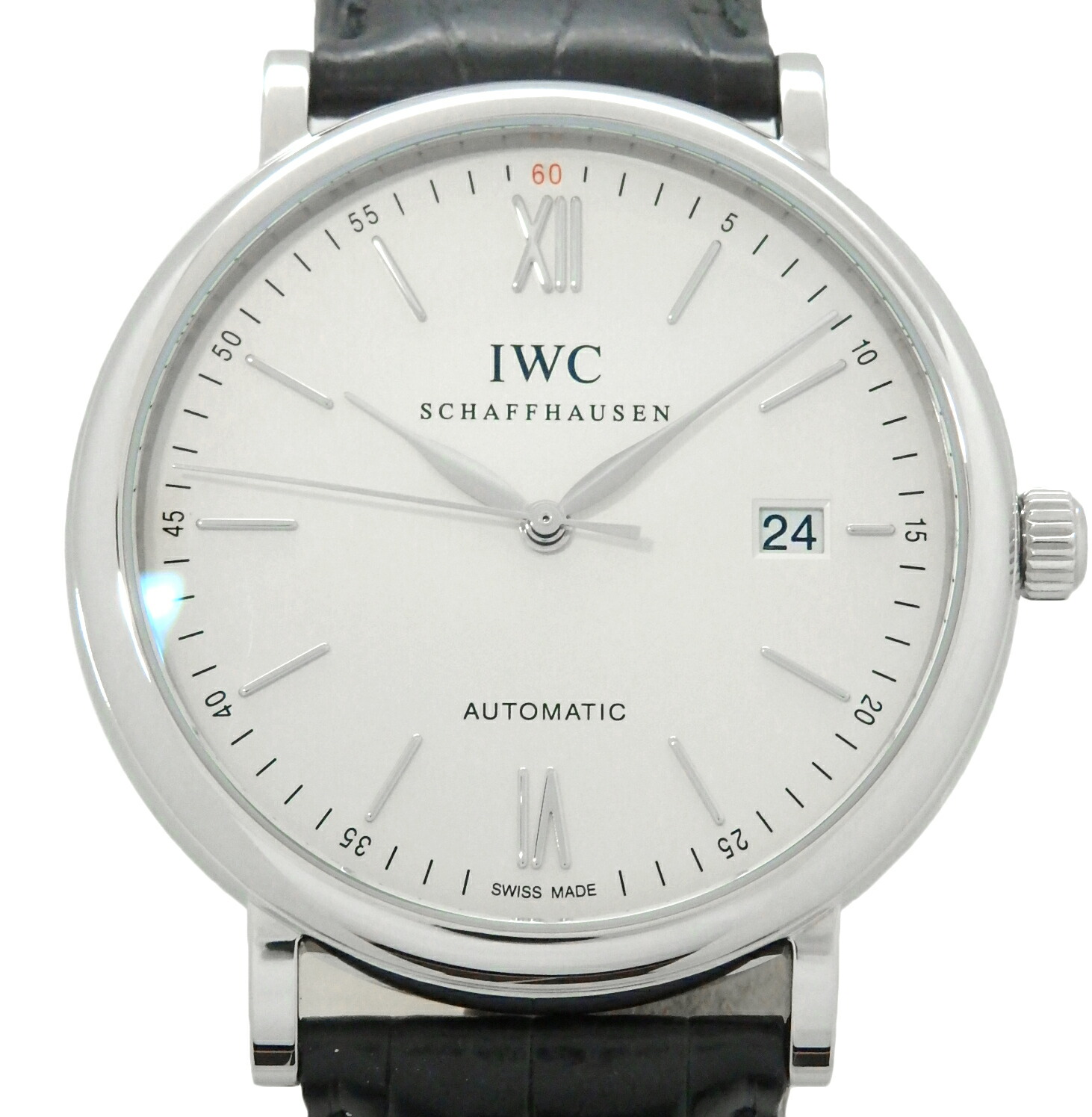 【楽天市場】IWC ポートフィノ Portofino オートマティック IW356501 メンズ オートマ シルバー文字盤 【中古】【DS ...
