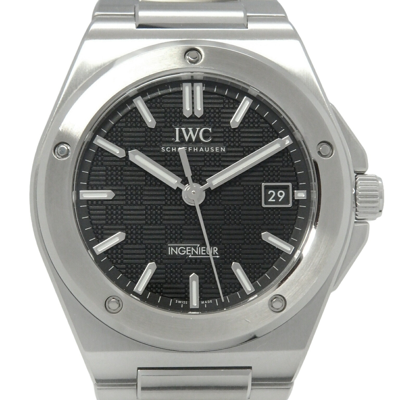【楽天市場】IWC インジュニア オートマティック IW328901 メンズ オートマ 黒文字盤 【中古】【DS KATOU】：DS KATOU