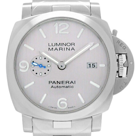 【楽天市場】2019年9月購入品 PANERAI パネライ ルミノール マリーナ PAM00978 44mm V番 メンズ オートマ 裏スケ ...