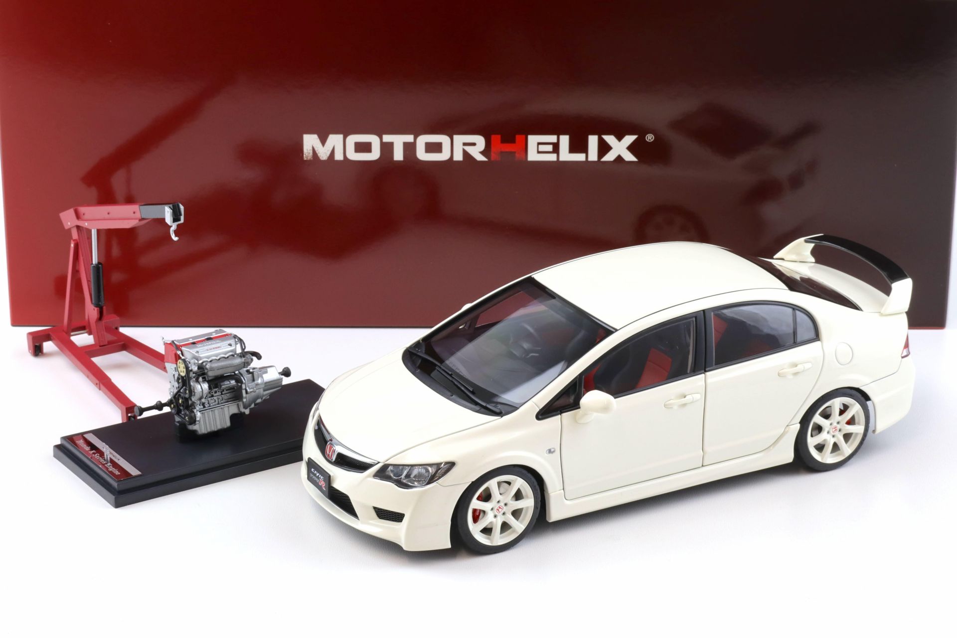 【楽天市場】MotorHelix モーターヘリックス 1/18 ミニカー ダイキャストモデル 2007年モデル ホンダ シビック Honda ...