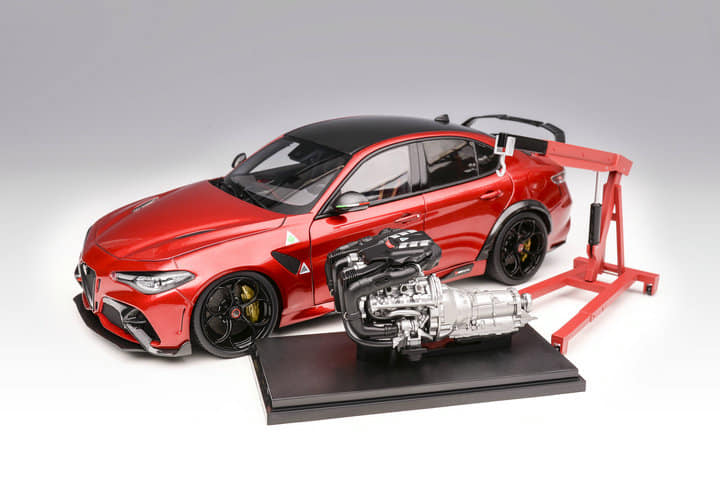 【楽天市場】MotorHelix モーターヘリックス 1/18 ミニカー ダイキャストモデル 2021年モデル アルファロメオ ALFA ...