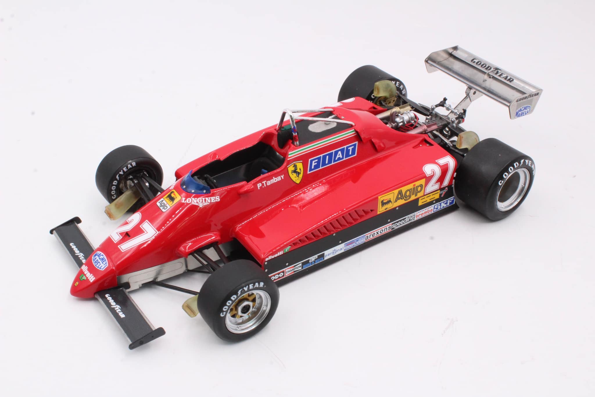 【楽天市場】GP Replicas 1/18 ミニカー レジン プロポーションモデル 1982年ドイツGP 優勝モデル フェラーリ ...