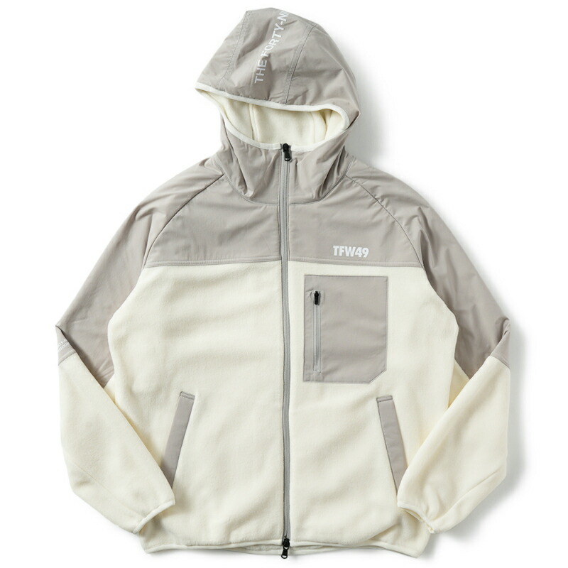 【楽天市場】TFW49 ティーエフダブリュー49 FLEECE BLOUSON フリースブルゾン T042420017 O.WHxGREIG：DUE