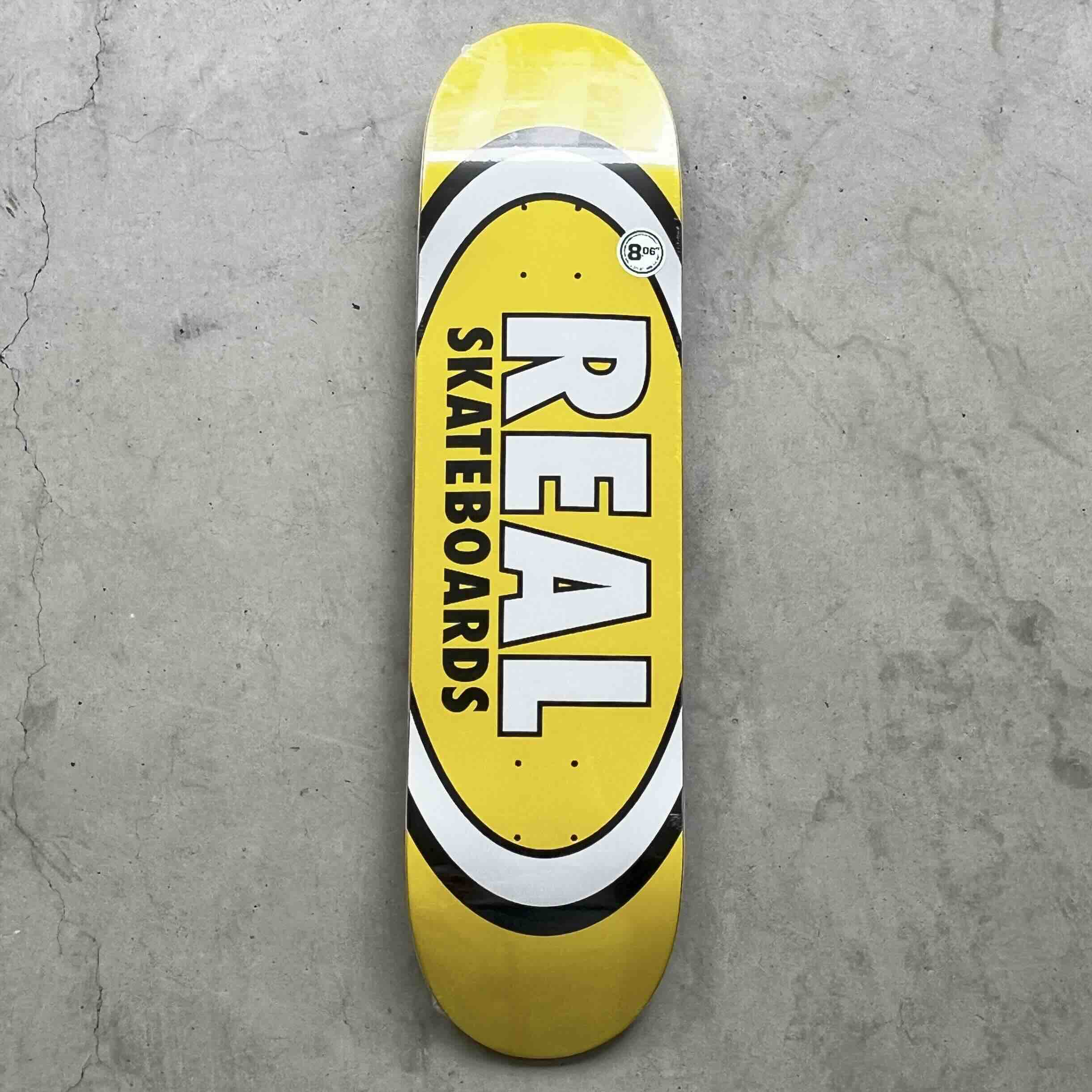【楽天市場】REAL SKATEBOARDS "REAL CLASSIC OVAL DECK " - 8.06inch：DUSK