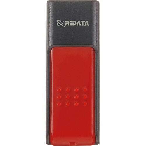 【楽天市場】RiDATA ラベル付USBメモリー 16GB ブラック/レッド 1個(RDA-ID50U016GBK/RD) 目安在庫= ：いぃ ...