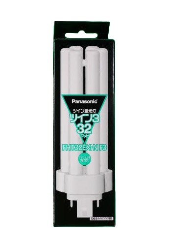 【楽天市場】FHT32EX-NF3 パナソニック コンパクト蛍光ランプ 32W 白色 (GX24q-3)：コネクト オンライン