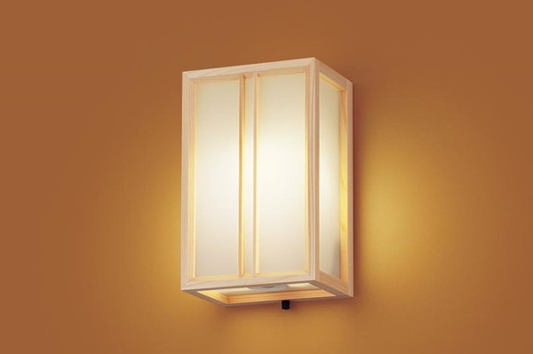 楽天市場】LGWC85084F パナソニック 和風ポーチライト 白木 LED(電球色