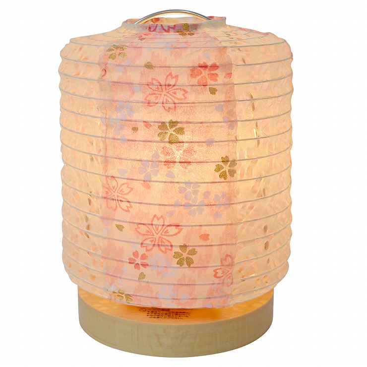 【楽天市場】【メーカー直送】 SS-3043 彩光デザイン 和風小型スタンドライト tawara(タワラ) 灯花ピンク×小梅ベージュ 白熱灯：コネクト オンライン