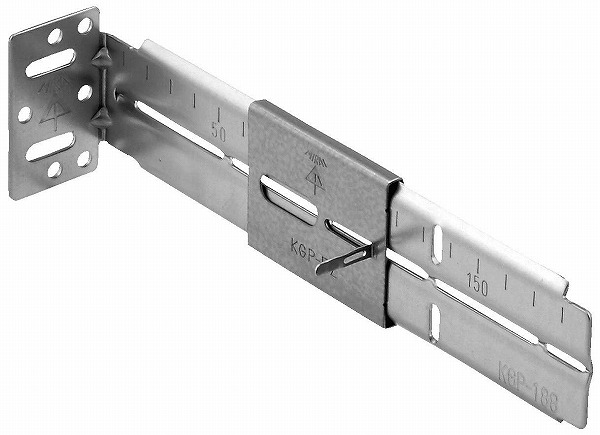 【楽天市場】【10個セット】 KGP-188EZ 未来工業 軽量間仕切リ用 調整固定バー スライド金具付 全長188mm：コネクト オンライン