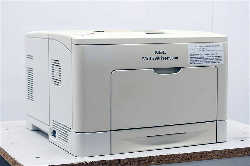 【楽天市場】中古A4モノクロプリンター NEC MultiWriter 5300【中古】カウンタ 112,948枚：中古コピー・パソコンのイーコピー