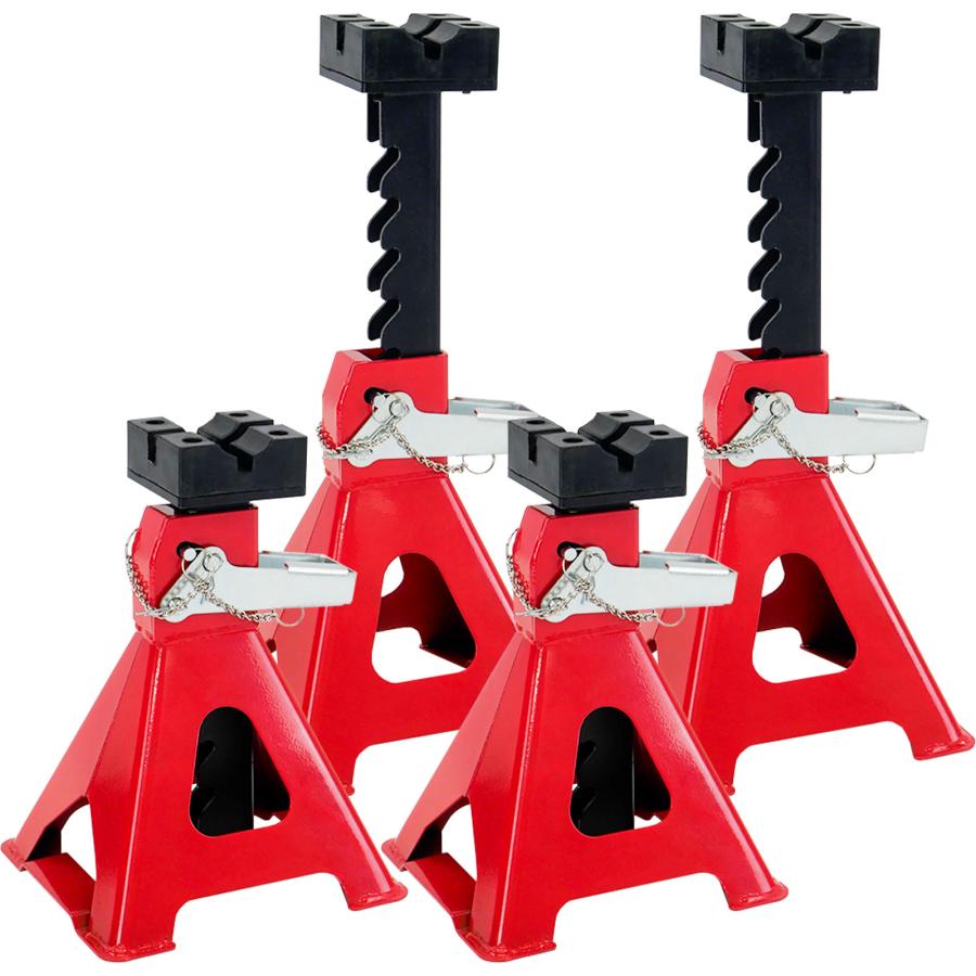 【楽天市場】ジャッキスタンド 3t 4基 馬ジャッキ 4台セット ジャッキアップ ウマ ジャッキアップスタンド 車 工具 送料無料 ※北海道、沖縄県、離島を除く 【ロジ発送】：e-do net ...