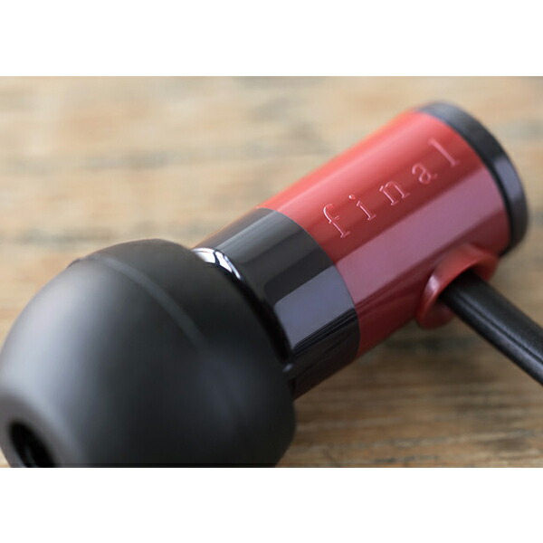 【楽天市場】高音質 カナル型 イヤホン final ファイナル E1000 RED 【FI-E1DPALRE】 有線 イヤフォン ギフト プレゼント 【1年保証】：eイヤホン楽天市場店