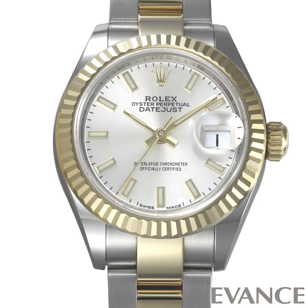 【楽天市場】【新品】 ロレックス デイトジャスト 28 279173 シルバー レディース 【腕時計】【ROLEX】：エバンス 楽天市場店