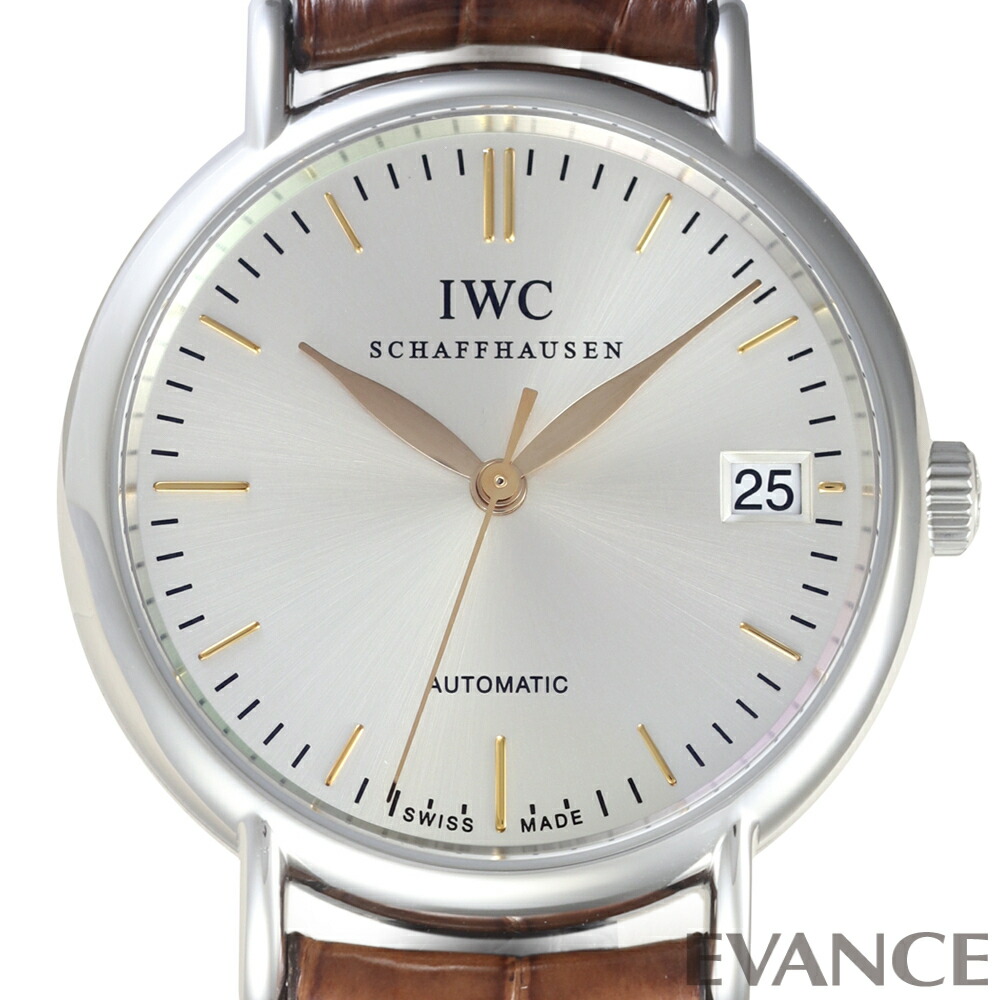 【楽天市場】【中古】 IWC ポートフィノ オートマティック ミッドサイズ IW356404 シルバー ボーイズ 【腕時計】：エバンス 楽天市場店