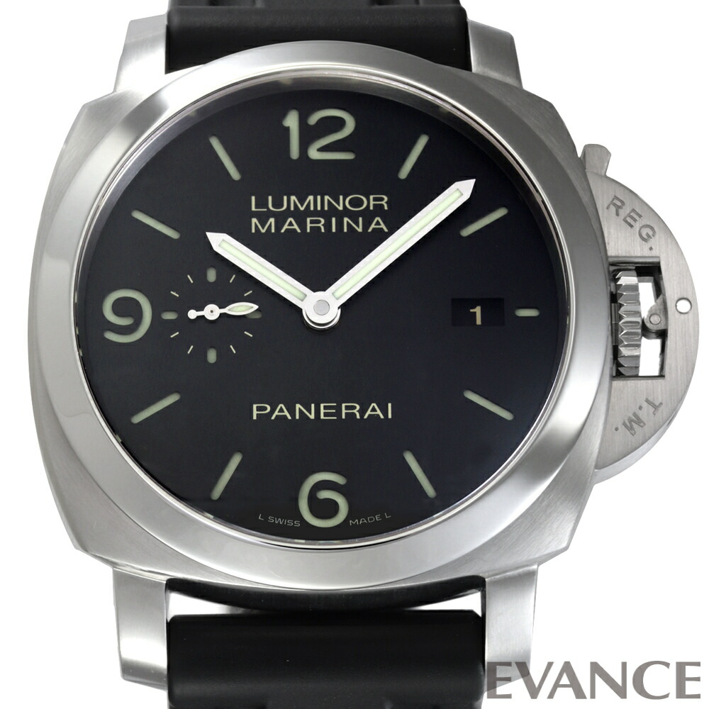 【楽天市場】【中古】 パネライ ルミノール マリーナ 1950 3デイズ PAM00312 ブラック R番 メンズ 【腕時計】【PANERAI ...