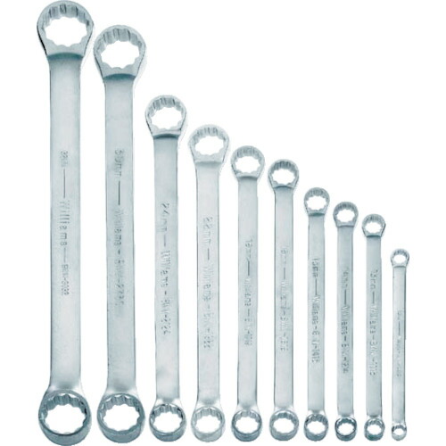 【楽天市場】スナップオン JHWMWS-BWM10 WILLIAMS ダブルボックスレンチセット 10本 JHWMWSBWM10：ハカル ...