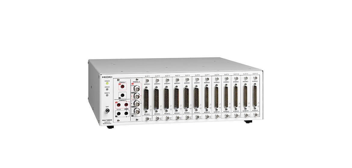 【楽天市場】日置電機 SW1002 スイッチメインフレーム 12スロット HIOKI：ハカルドットコム 楽天市場店