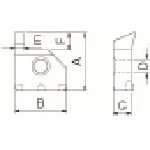 【楽天市場】京セラ CGH-3R 部品 押え金具：ハカルドットコム 楽天市場店