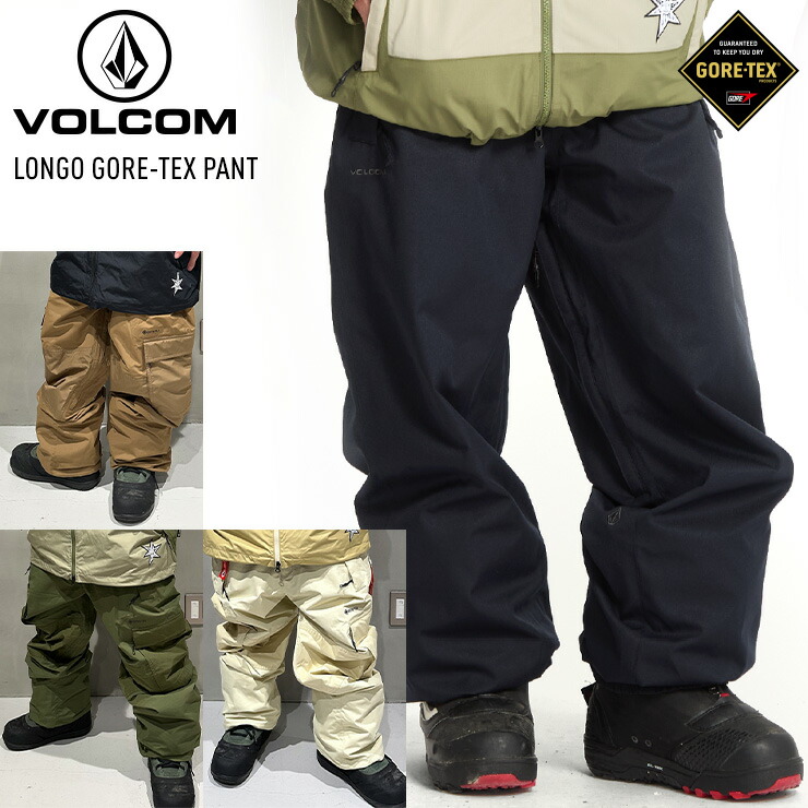 【楽天市場】【早期予約】25-26 VOLCOM ボルコム LONGO GORE-TEX PANT ロンゴ ゴアテックス パンツ スノボー スノーボード スキー ウェア G1352606 ...