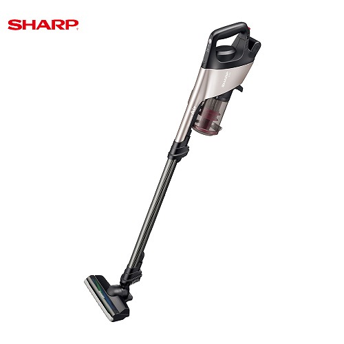 【楽天市場】家電 コードレススティック掃除機 SHARP シャープ [EC-SR7-N] サイクロン式 RACTIVE Air(ラクティブ エア) パワー＆軽量モデル ゴールド系 あす楽：e ...