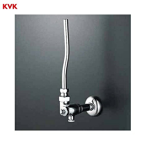 【楽天市場】【LINEクーポン配布中】アングル形止水栓 ドライバー式 KVK [K6YWZ] 寒冷地用 水抜き付 逆止弁解除ボタン付 研磨なし 固定こま 水栓金具：e-キッチンマテリアル