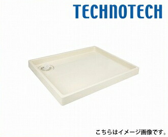 【楽天市場】【LINEクーポン配布中】スタンダード防水パン アイボリーホワイト 排水口位置：右穴(R) [TP780-RW1] テクノテック 代引き・時間指定不可 メーカー直送：e-キッチンマテリアル