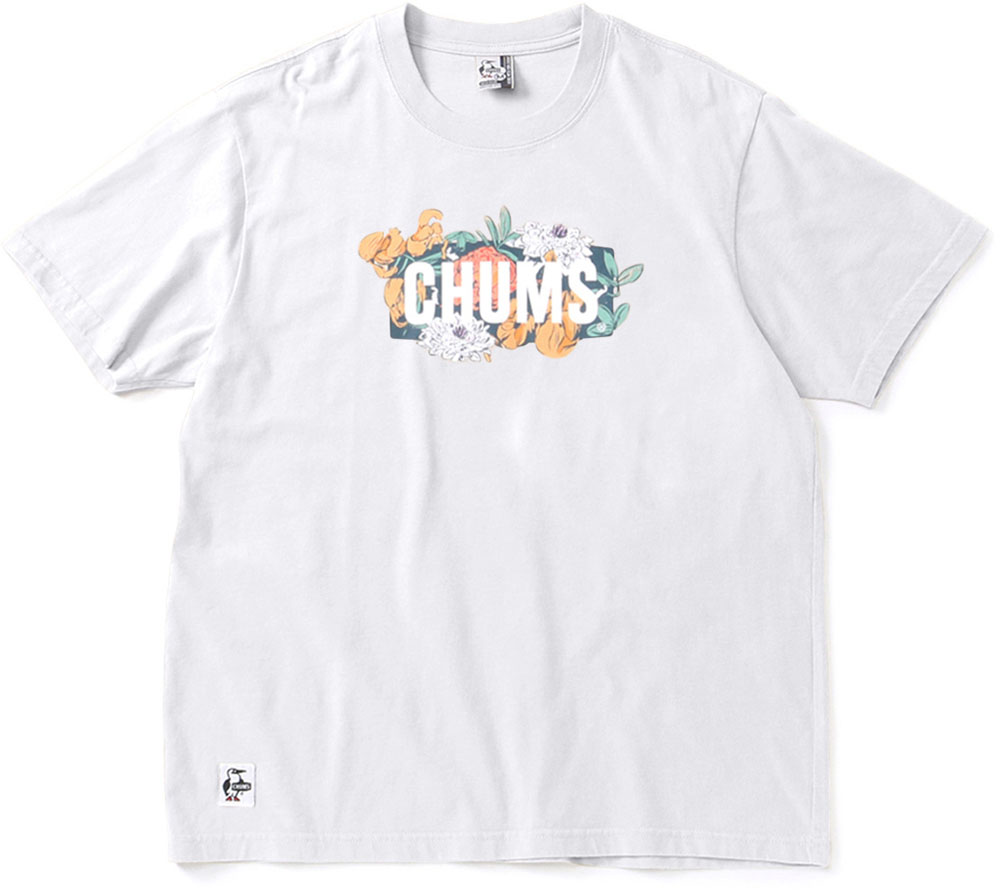 【楽天市場】チャムス CHUMS アウトドア フラワー Tシャツ Bulb Plants Flowers T−Shirt 半袖 シャツ フェス ...