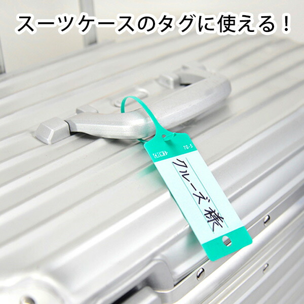 【楽天市場】ネームタグ トランジット 10本入り TG-5 CREW'S/クルーズタグ 仕分け 旅行 荷物 キャリーケース スーツケース 名前 バッグ リュック おしゃれ かわいい カラー ...