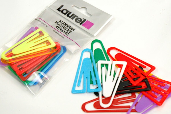 【楽天市場】Laurel ( ローレル ) プラスチックリップ 60mm 10個入り 1312-98 三角クリップ 書類整理 文房具 オフィス ...