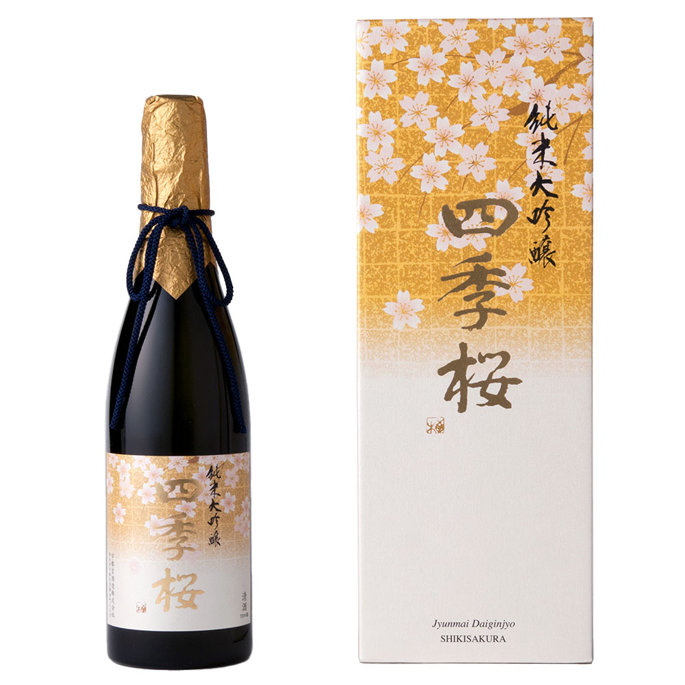 【楽天市場】四季桜 日本酒 純米大吟醸酒 720ml 清酒：JTB 世界のおみやげ屋さん