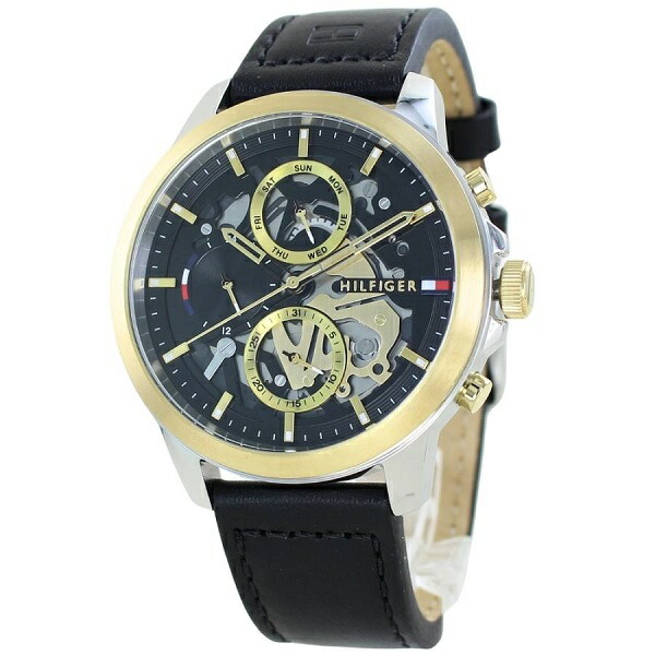 【楽天市場】TOMMY HILFIGER トミーヒルフィガー 腕時計 1710474 マルチファンクション ブラック メンズ【並行輸入品】：王様舶来館