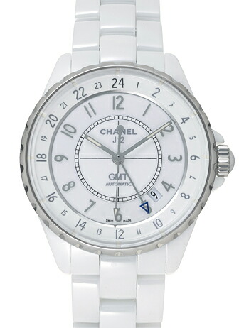【楽天市場】(シャネル) CHANEL J12 マットブラックGMT H3103 ホワイト文字盤 新品 腕時計 メンズ [並行輸入品]：王様舶来館
