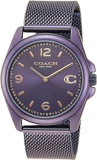 【楽天市場】COACH レディース アナログ ブレスレット 14504145 腕時計 メッシュバンド [並行輸入品]：王様舶来館