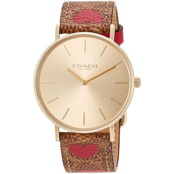 【楽天市場】COACH レディース アナログ レザーバンド 14503886 腕時計 [並行輸入品]：王様舶来館
