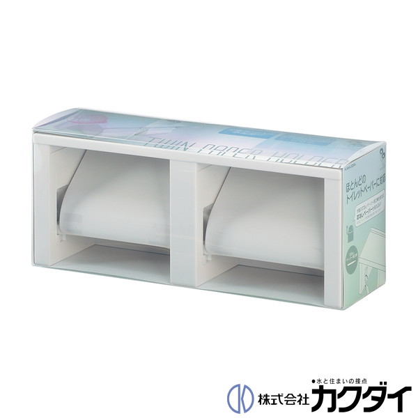 【楽天市場】カクダイ KAKUDAI【203-015】ツインペーパーホルダー ワンタッチ：施主のミカタ