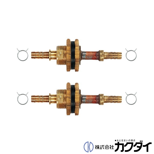 【楽天市場】カクダイ KAKUDAI【416-455】ユニットバス貫通金具(ペアホース用) 10A：施主のミカタ