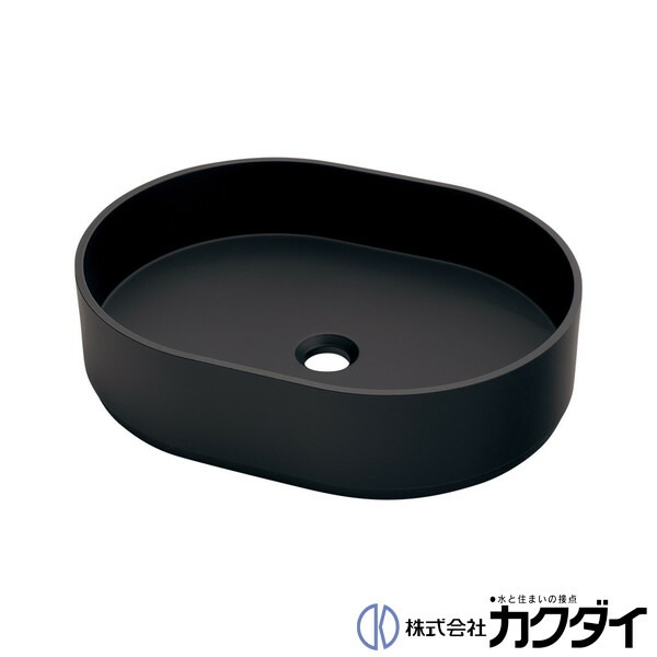【楽天市場】カクダイ KAKUDAI【493-260-D】※丸型洗面器 マットブラック：施主のミカタ