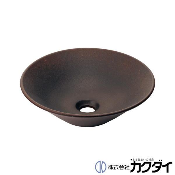 【楽天市場】カクダイ KAKUDAI【493-266-DM】丸型手洗器 岩銕：施主のミカタ