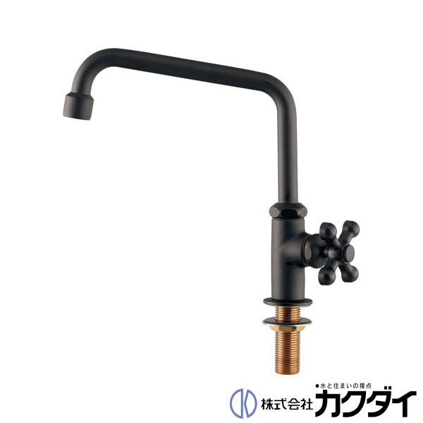 【楽天市場】カクダイ KAKUDAI【700-768-D】泡沫立形自在水栓 マットブラック：施主のミカタ