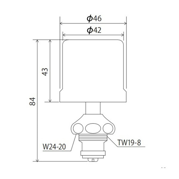 【楽天市場】【在庫あり】 KVK 【PZS503】 ウォーターハンマー低減器 水栓上部取付用：施主のミカタ