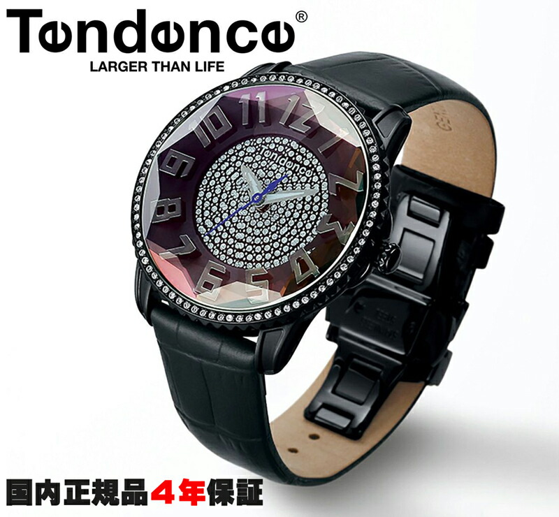 【楽天市場】テンデンス Tendence 腕時計 3dダイヤモンドカットを施した美しく輝く トゥインクルコレクション ブラック 300本限定