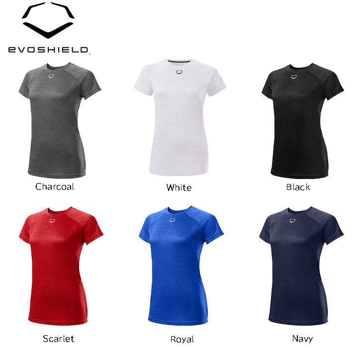 【楽天市場】【USA物】EVOSHIELD エボシールドEVOSHIELD FX SHORT SLEEVE TRAINING TEE 野球 練習着 トレーニング ショートスリーブ Tシャツ ...