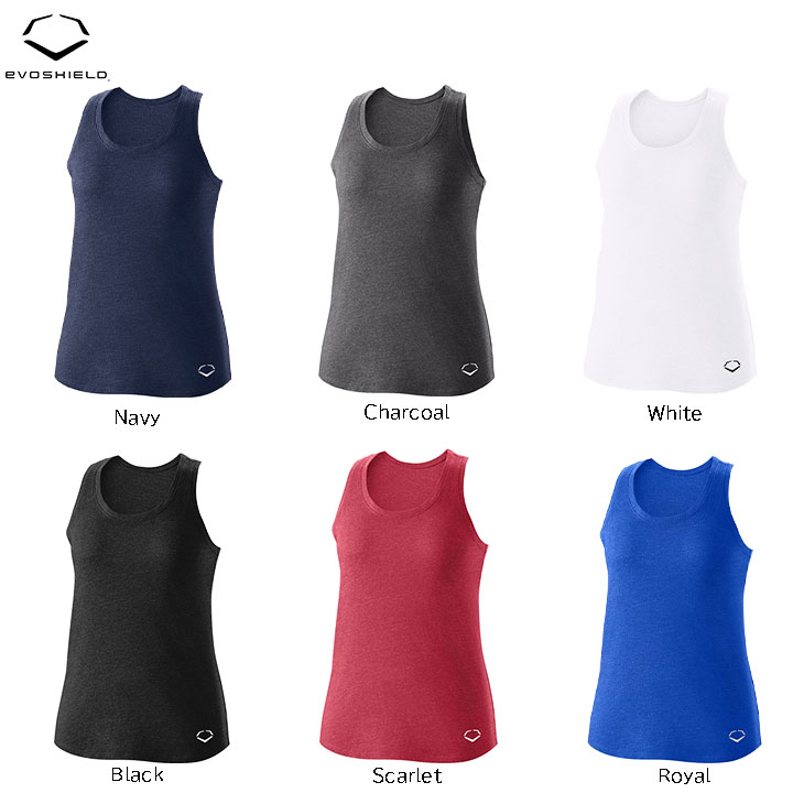 【楽天市場】【USA物】EVOSHIELD エボシールド WOMENS HEATHER RACERBACK TANK 運動 アクティビティ ...