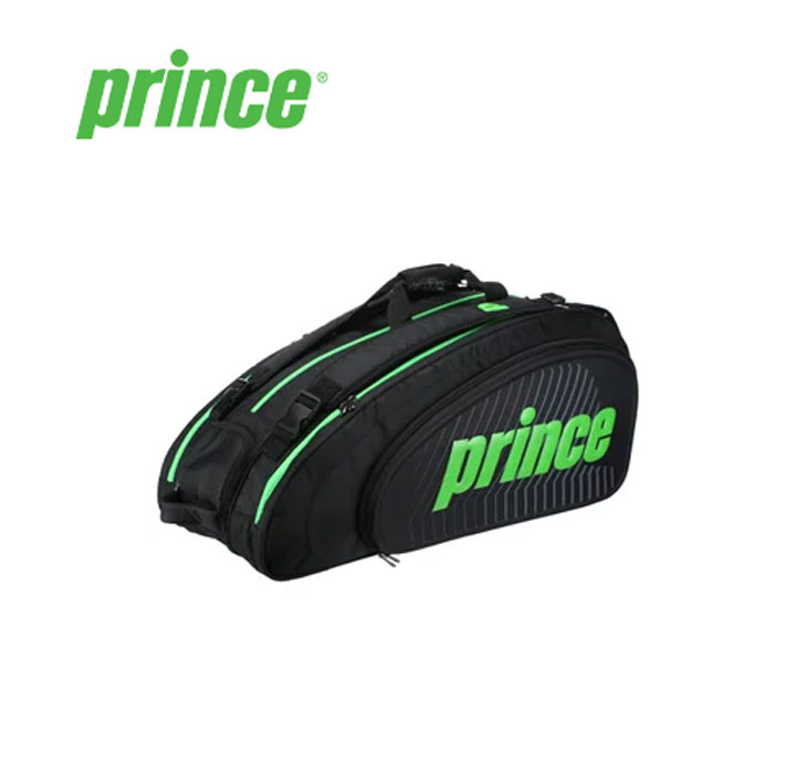 【楽天市場】Prince プリンスPrince Tour 9 Pack Bag Black/Green ツアー9パック バック ブラック ...