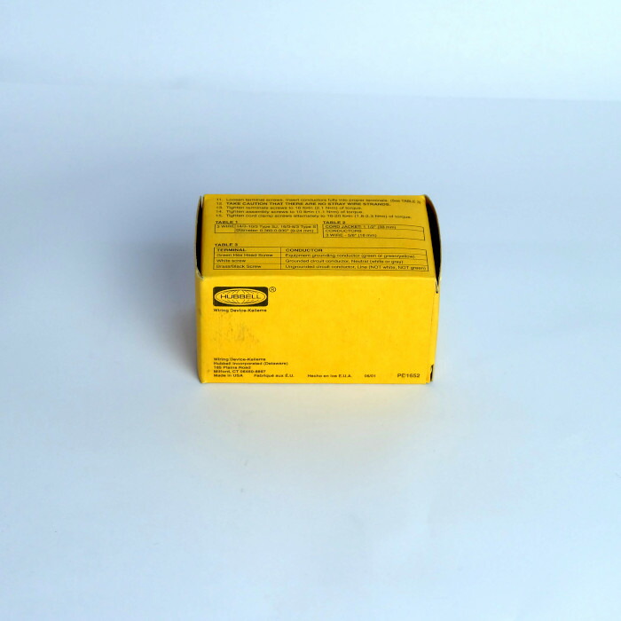 【楽天市場】HUBBELL モーターコネクタ 5個セット HBL9965C：e-Spares 楽天市場店