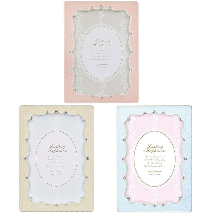 【楽天市場】ラドンナ ブライダルフレーム フォトフレーム ポストカード判 （BJ12-P）【LADONNA PHOTO FRAME BRIDAL 写真立て デザイン おしゃれ インテリア ...